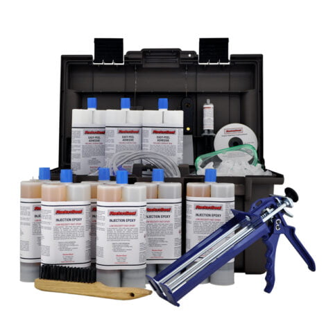 Foundation Crack Repair Kits - Stop Water Leaks Permanently