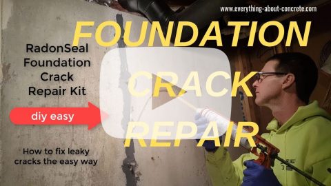 DIY Foundation Crack Repair Kit | Epoxy | RadonSeal