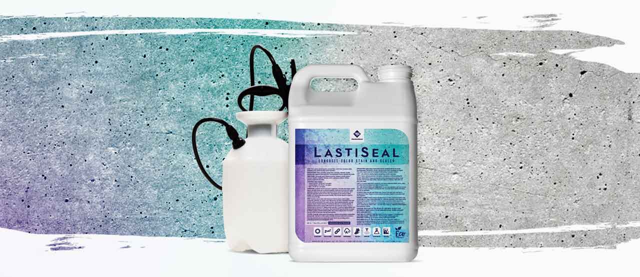 LastiSeal Concrete Stain Sealer & Sealer Application
