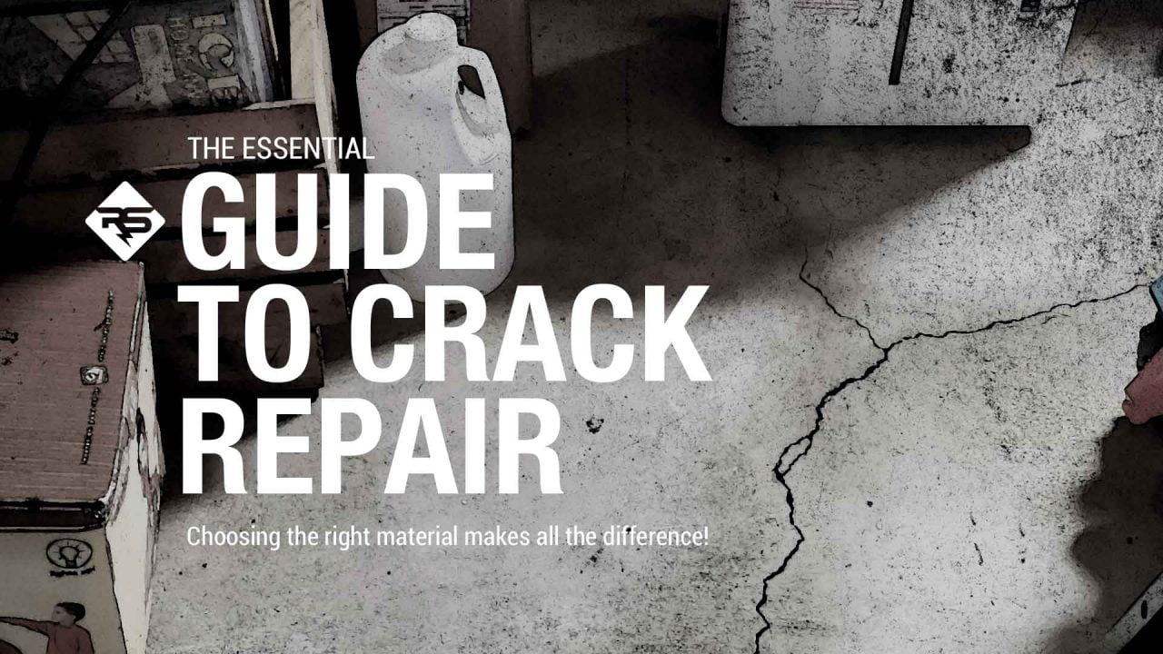 Repair Cracks in Concrete Walls, Floors, and Driveways